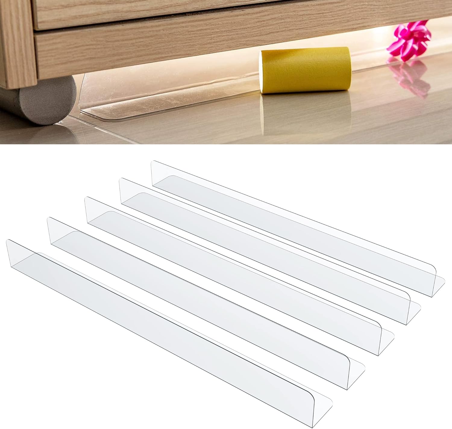 Amazon.com: Weekinend Under Couch Blocker,Under Bed Blocker for Pets ...