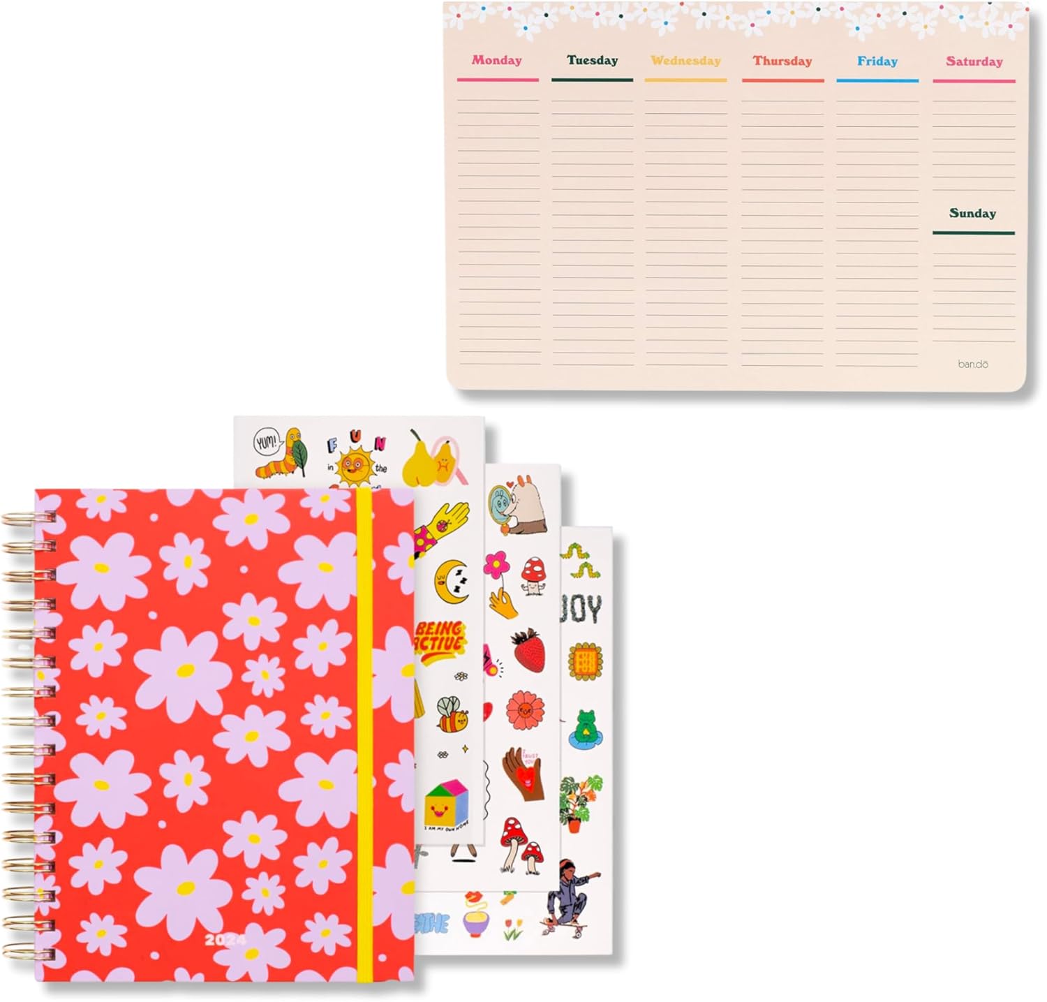 Amazon.com : ban.do Hardcover Daily Planner 2024 Classic Weekly Planner ...