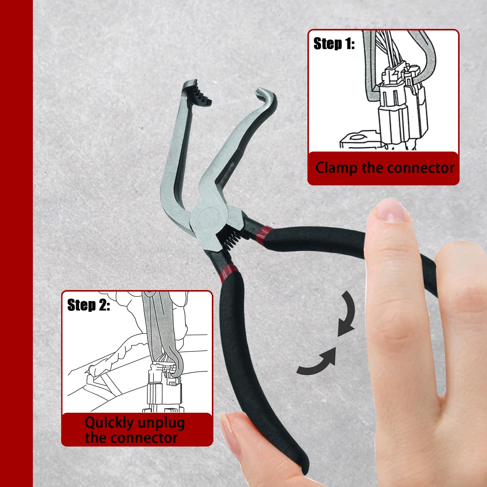 Snapklik.com : Upgraded 3PCS Electrical Disconnect Pliers 37960 37980 ...