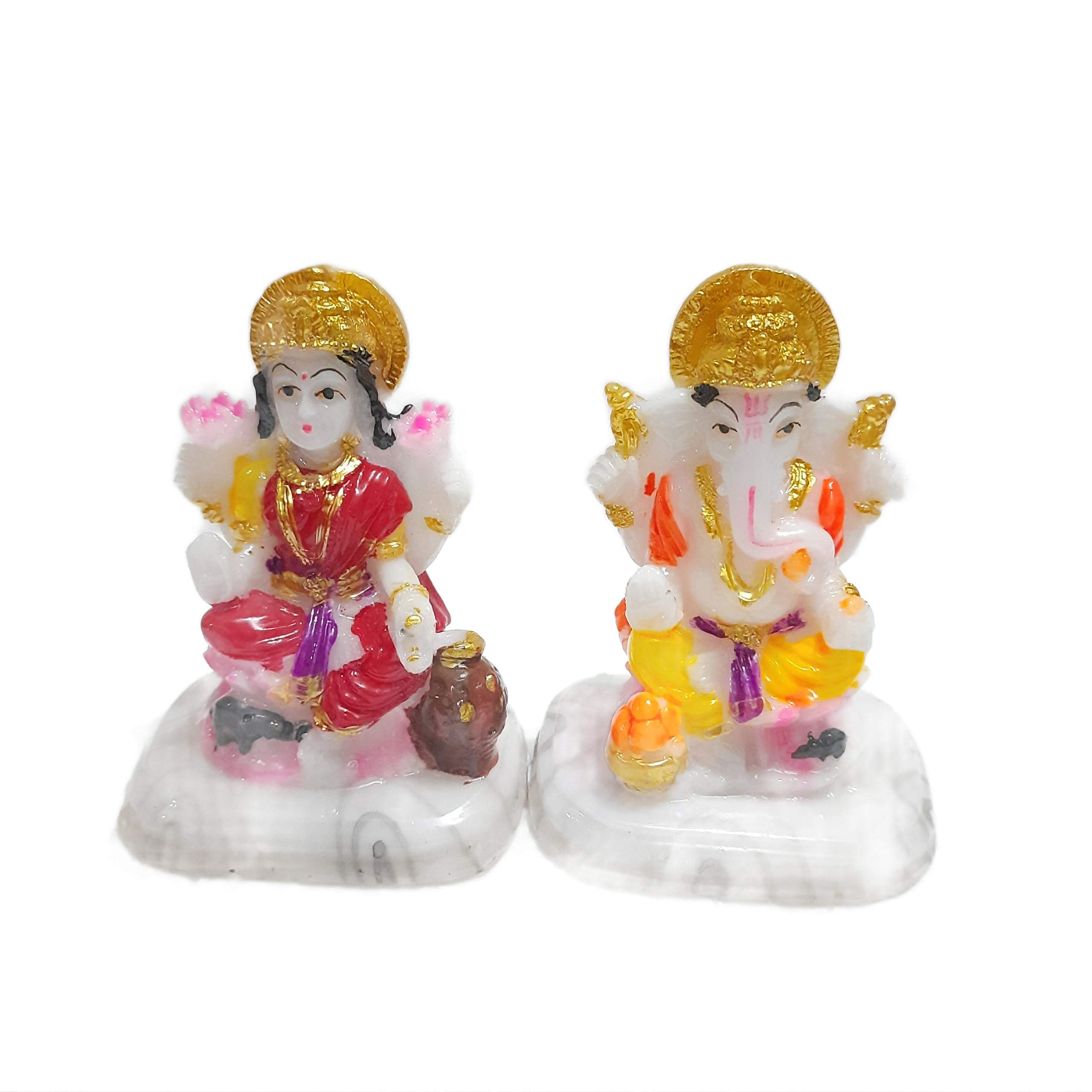 Buy Awesome Craft Stone Laxmi with Ganesh Idol ! for Diwali Puja ...