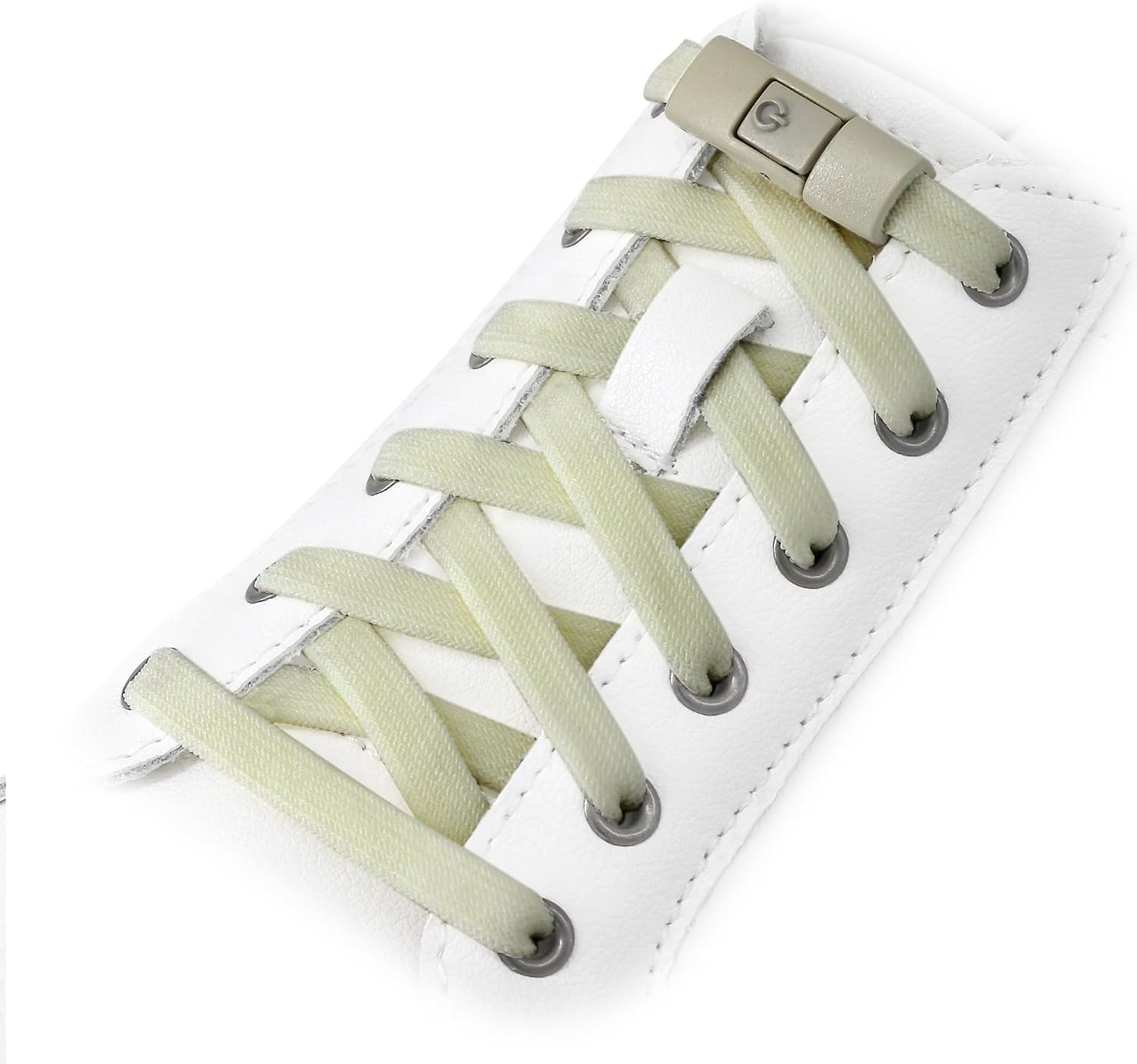 Yusimu Elastic No Tie Shoe Laces for Adults & Kids | Quick Lock Metal ...