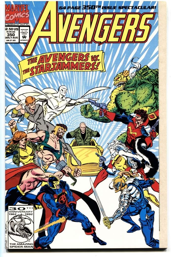 Amazon.com: Avengers #350 Black Knight and Sersi comic book NM- : N/A ...