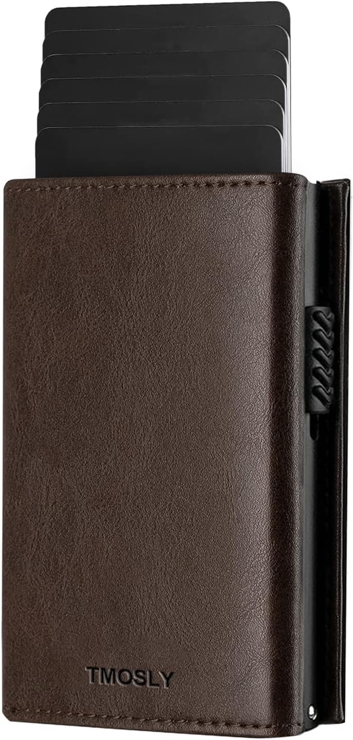 Tarjetero para Hombre Plegable Moderno - Porta Tarjetas Cartera ...