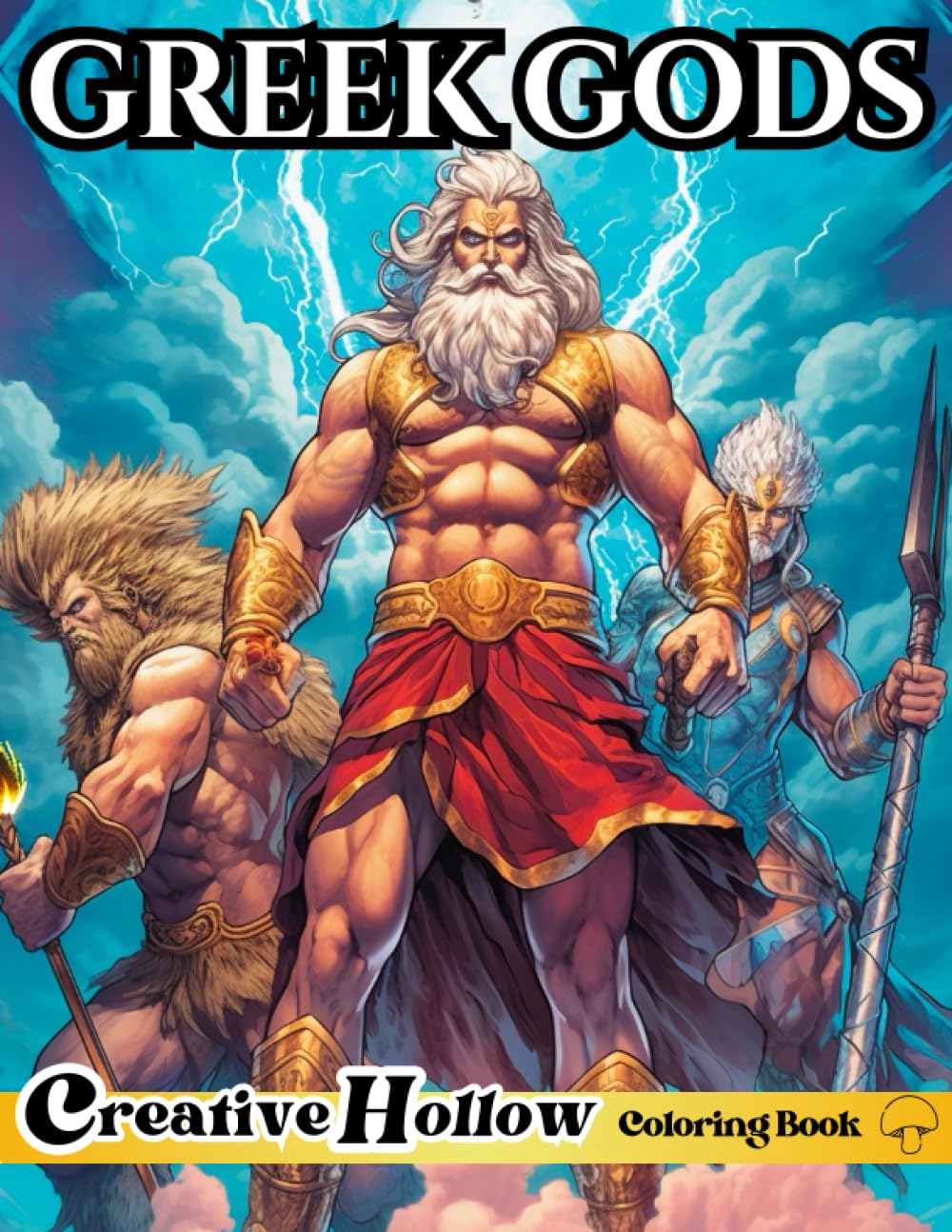 Amazon.com: Greek Gods Coloring Book: 25+ Magnificent Illustrations of ...