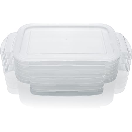 Amazon.com: Replacement Snap Locking Lids For Otis Classic Glass Meal ...