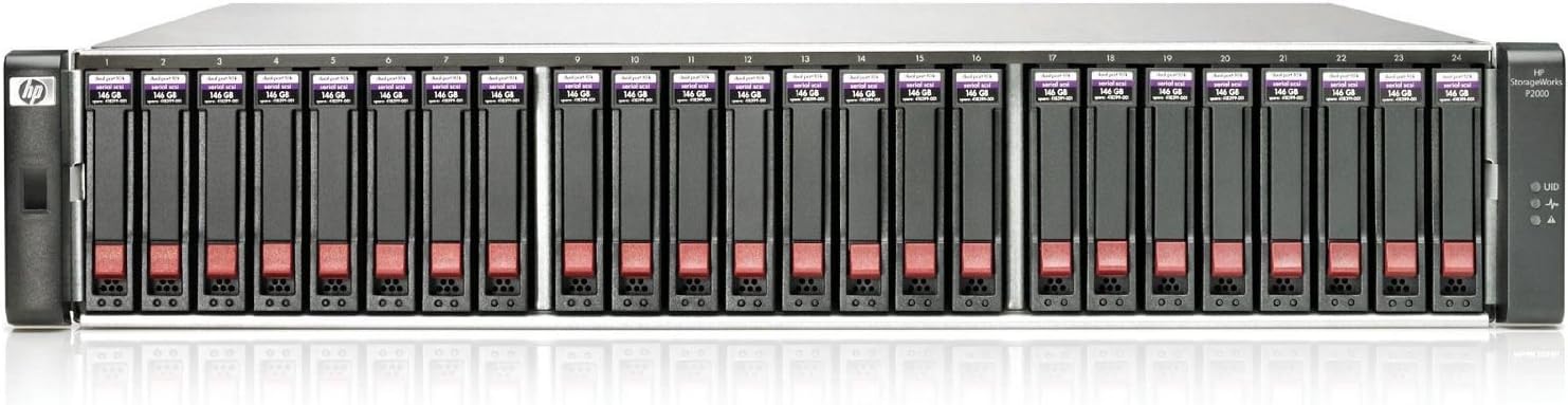 Hp P2000 G3 Msa Fc Dual Controller Sff Modular Smart Array System : Amazon.ca: Electronics
