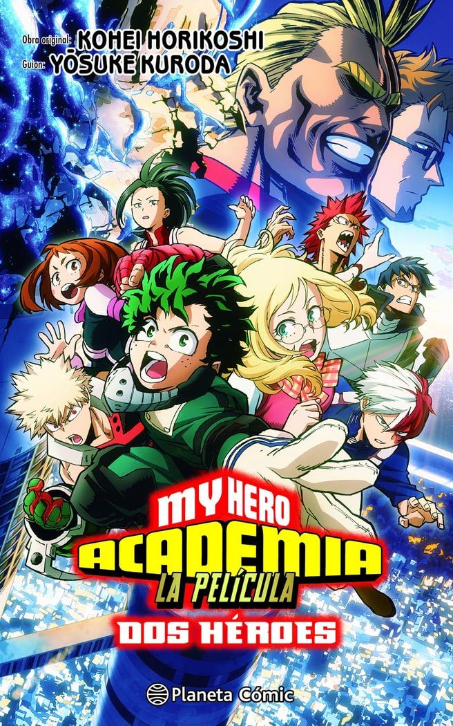 Amazon.com: My Hero Academia: Dos héroes Anime comic: 9788411408585 ...