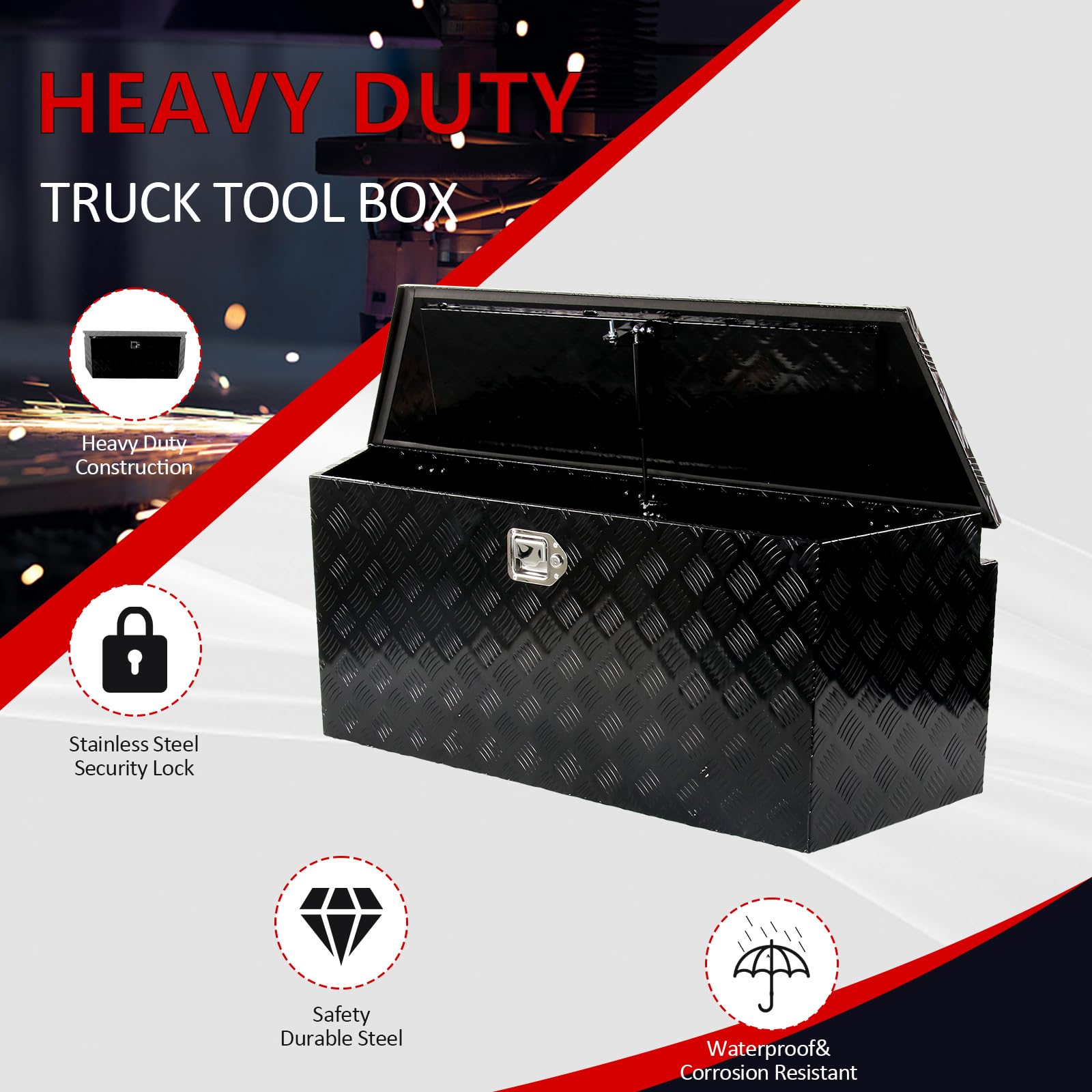 Snapklik.com : TBAPFS 49 Inch Aluminum Trailer Tongue Tool Box 5 Bar ...