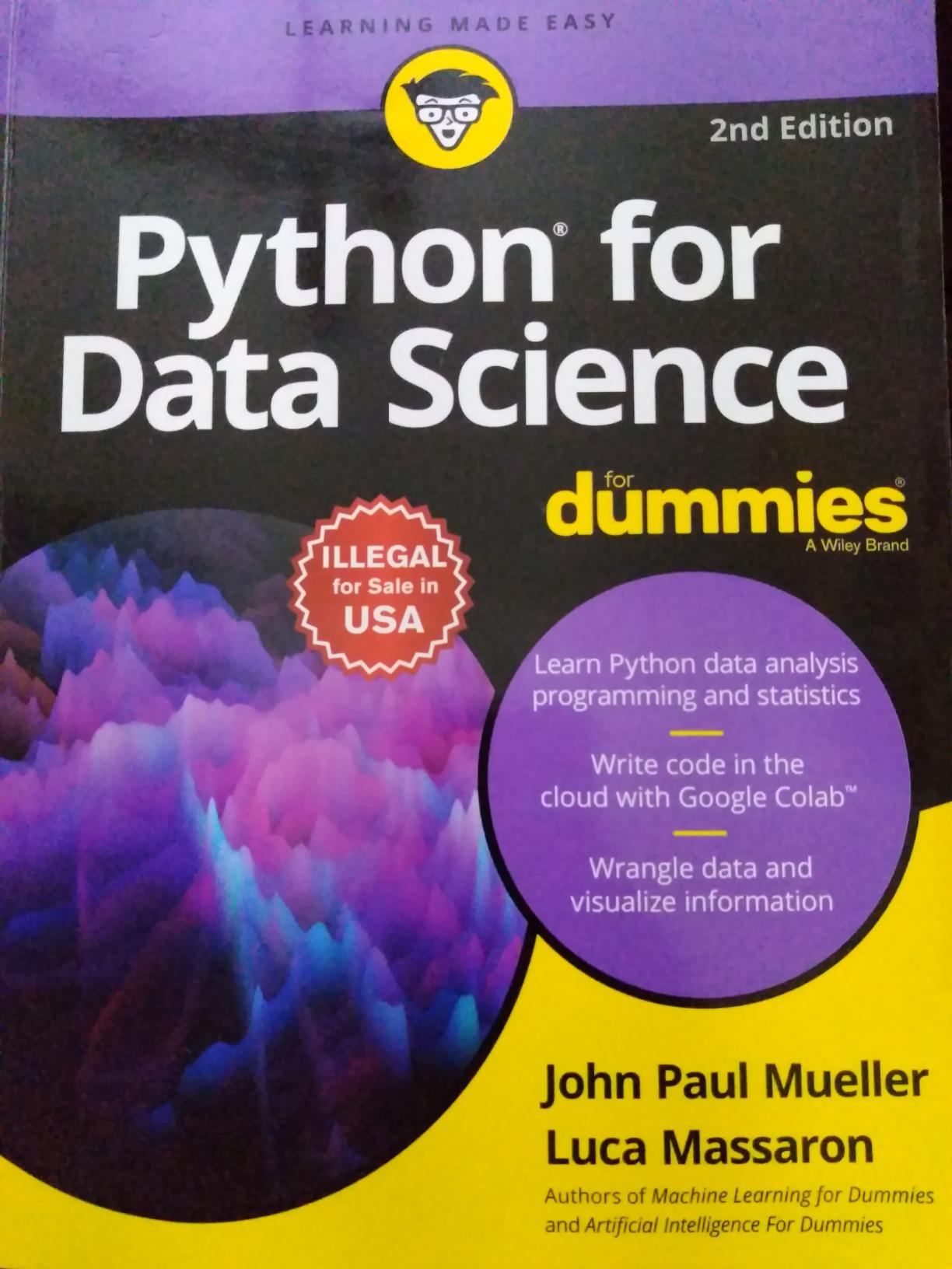 Buy Python for Data Science for Dummies, 2ed Book Online at Low Prices in India | Python for ...