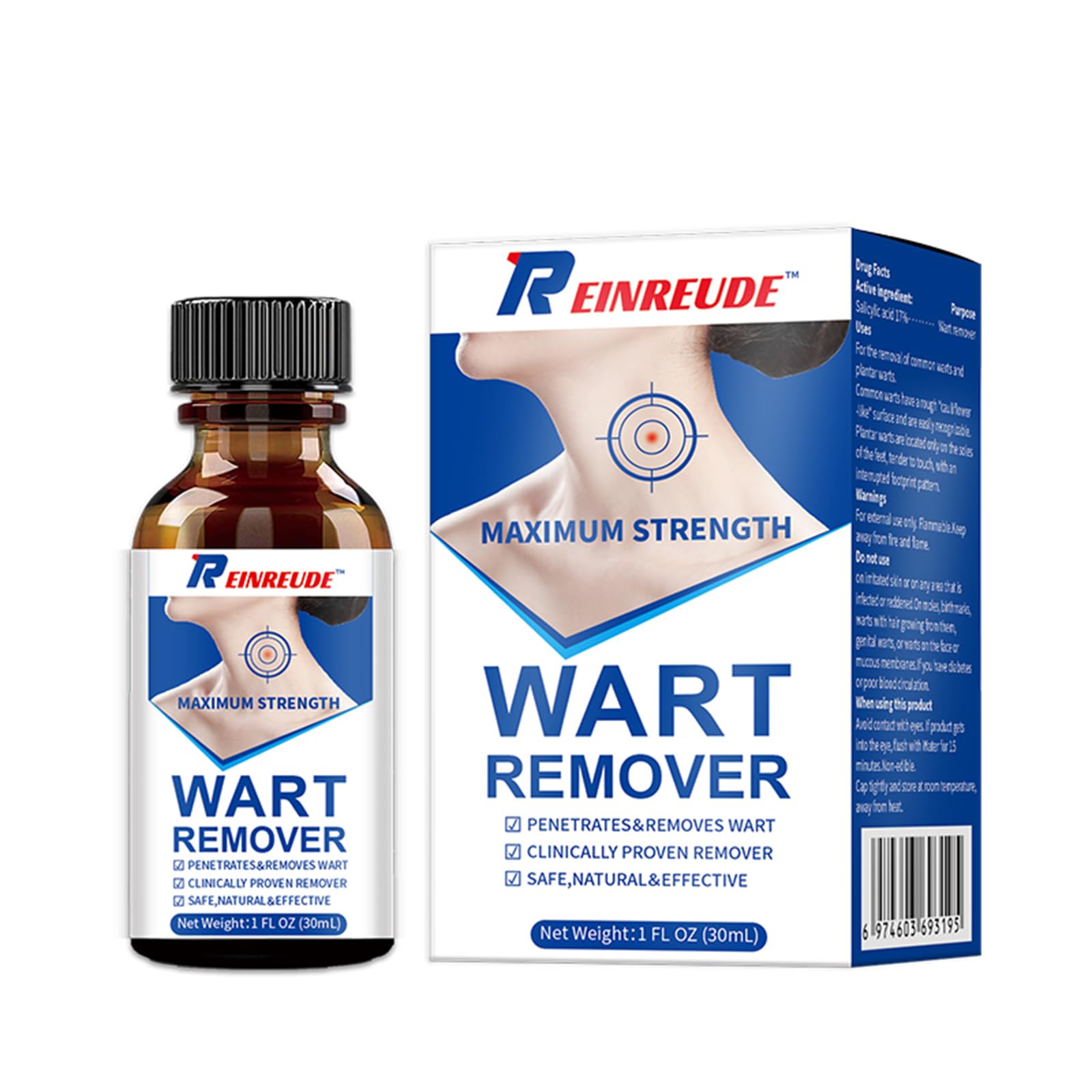 Amazon.com: AHUIFT Fast Action Wart Remover Cream Maximum Strength Wart ...
