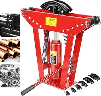 12 Ton Hydraulic Pipe Bender, Manual Copper Pipe Bender, 90°-180 ...