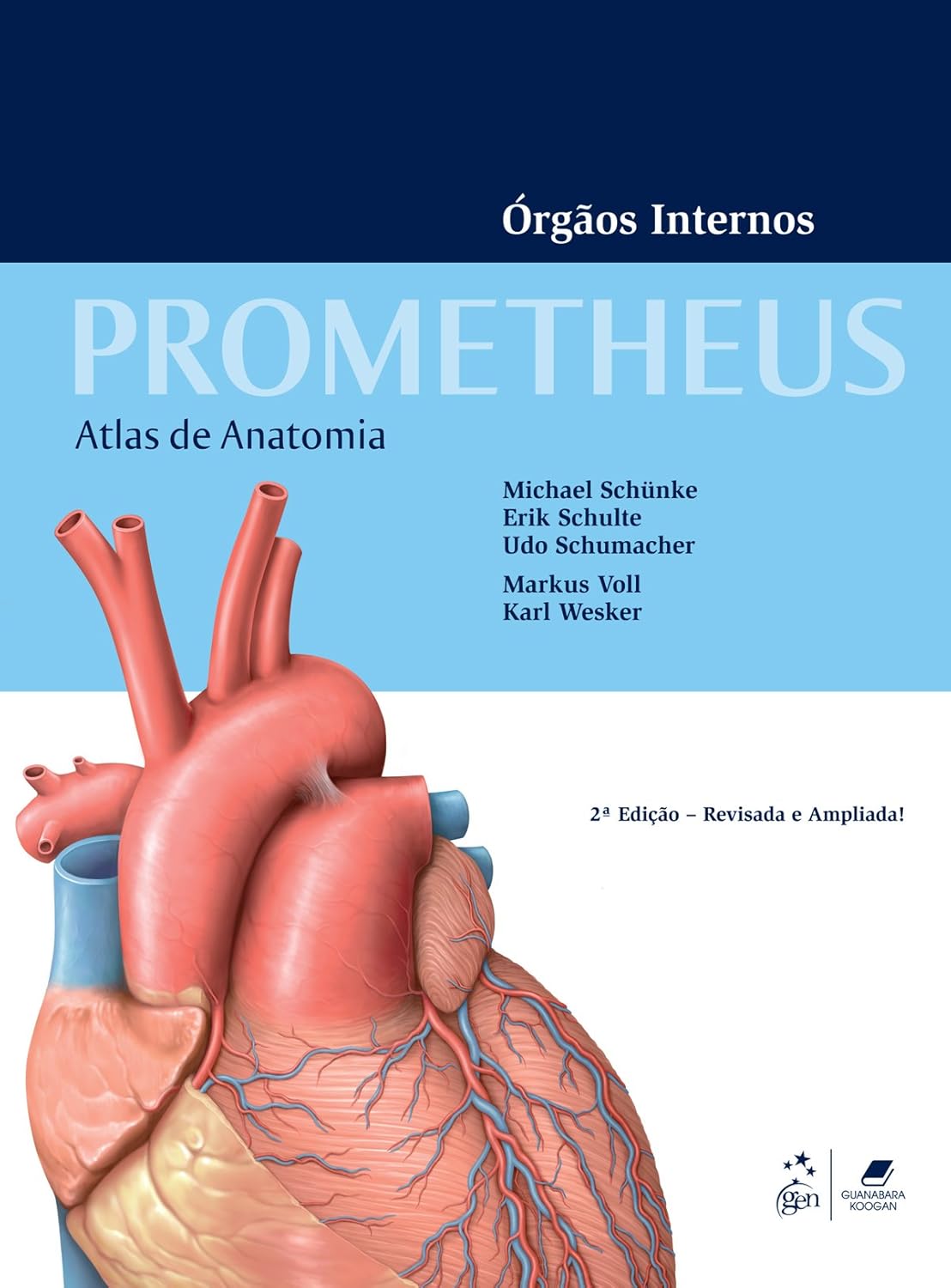 Prometheus Atlas de Anatomia Órgãos Inrternos 2/13 (EA): Schunke ...