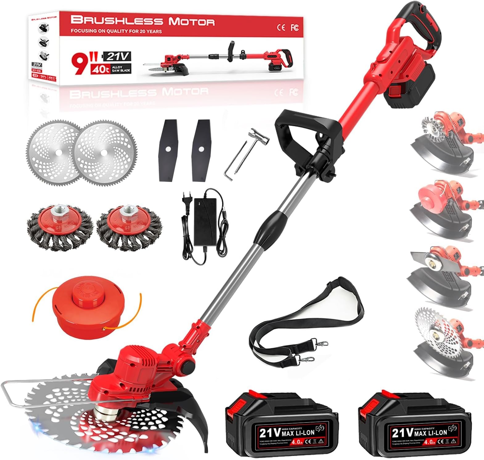Challenge Cordless Grass Trimmer - 18V : Amazon.co.uk: Garden