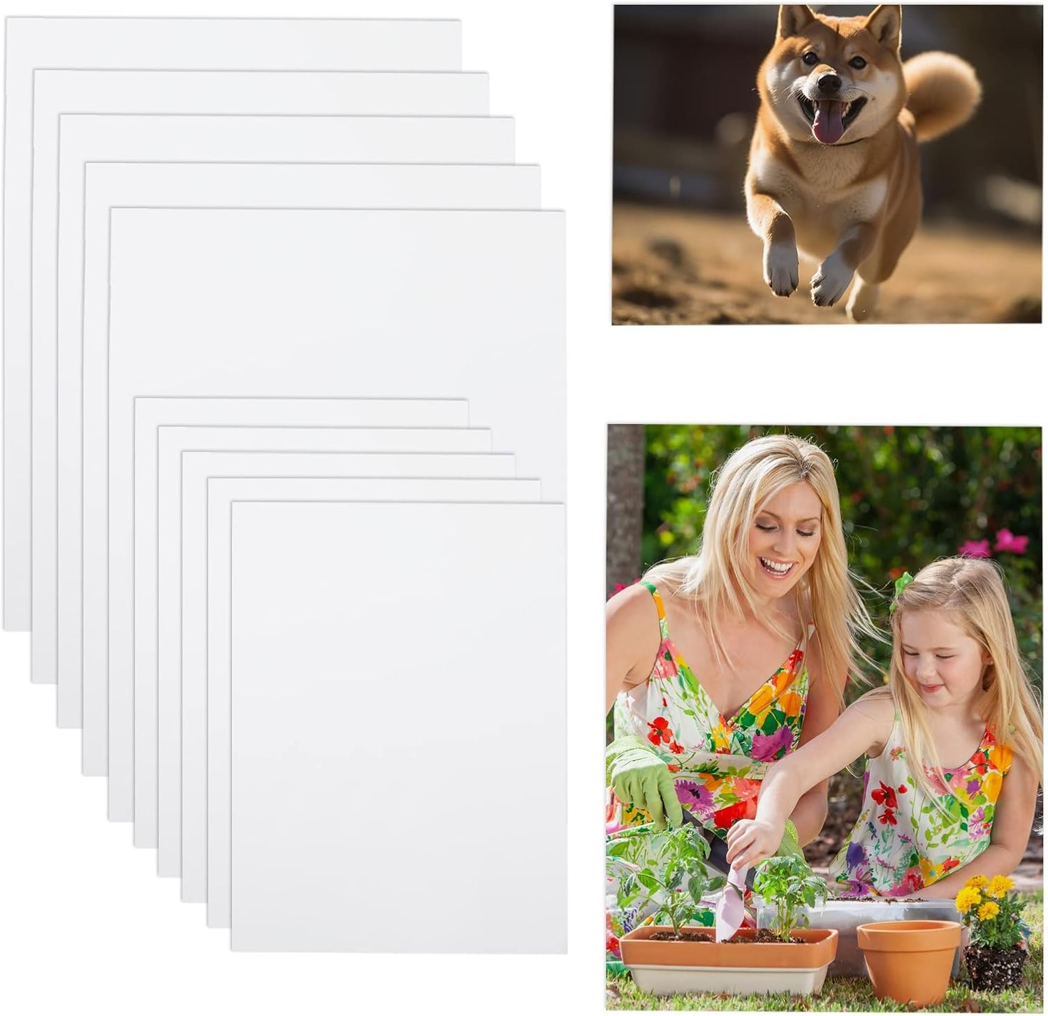 Amazon.com: GEKIXUTP 10 Pcs Sublimation Metal Photo Blanks 6"X8" X0 ...