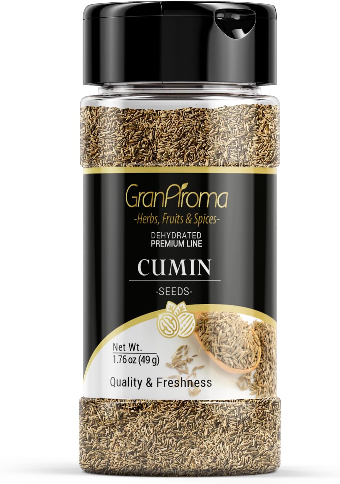 Amazon.com : GranAroma Whole Cumin Seeds, Earthy & Warm, Authentic ...