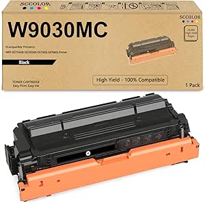 Amazon.com: SPLENDIDCOLOR W9030MC Black Toner Cartridge Replacement for ...