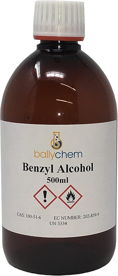 Alcool benzylique 99,9 % 500 ml : Amazon.fr: Commerce, Industrie et Science