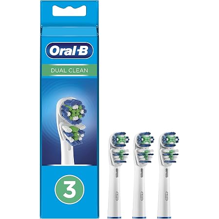 Amazon.com : Oral-B Dual Clean Replacement Electric Toothbrush Brush ...