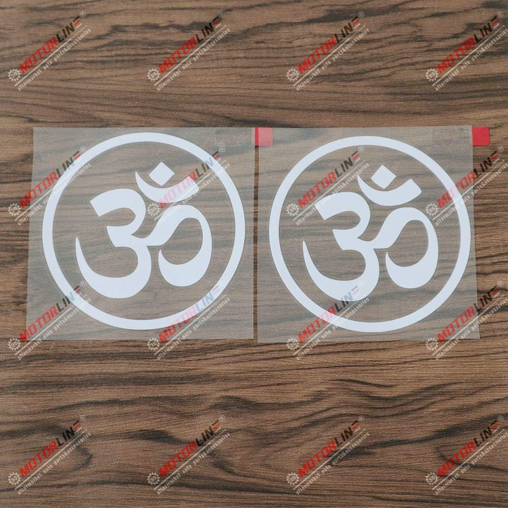 Amazon.com - Om Swastik Sticker for Car Sticker (Pack of 1) Car & Bike ...