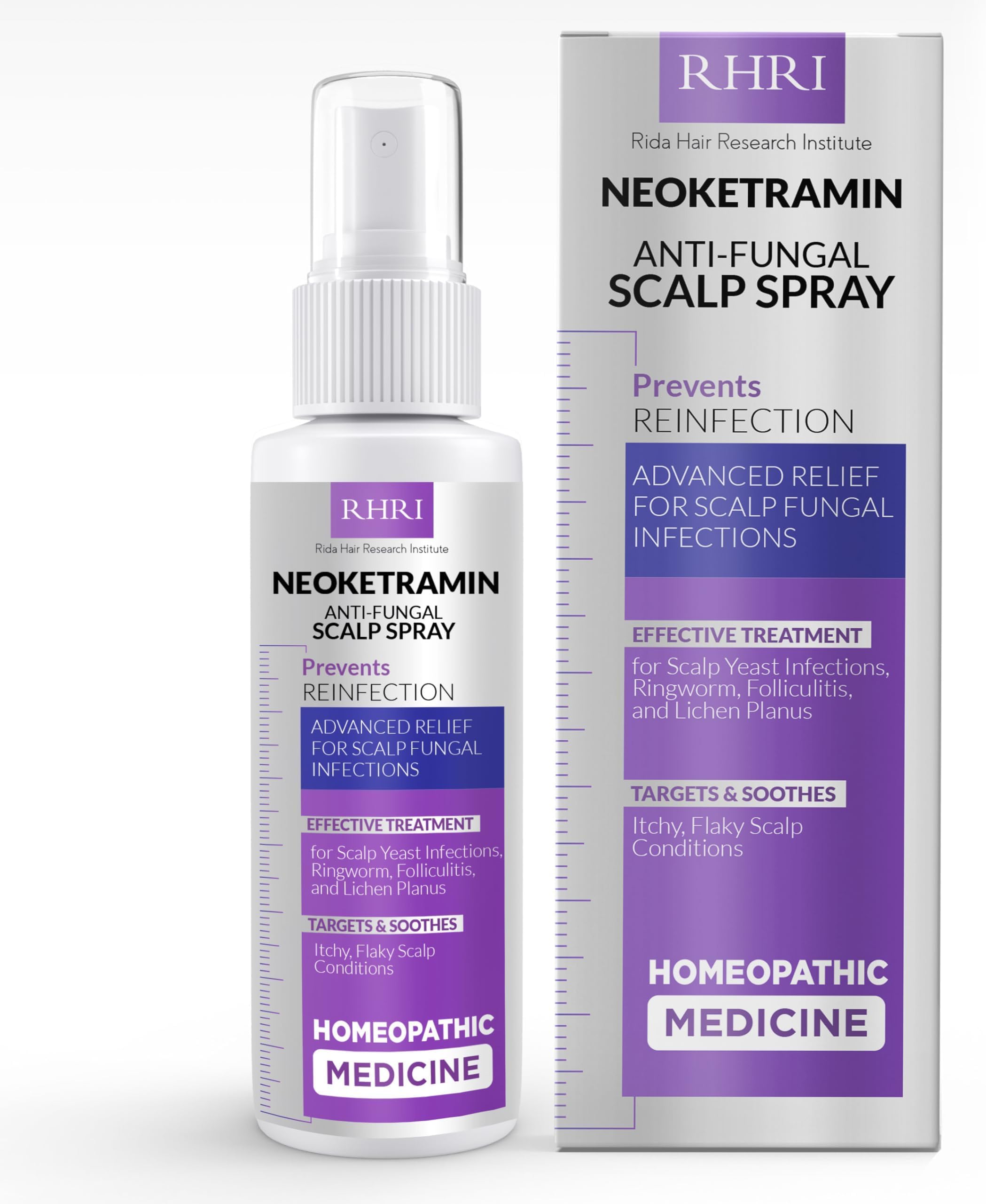 Amazon.com: Neoketramin Antifungal & Anti-Dandruff Scalp Spray for Dry ...