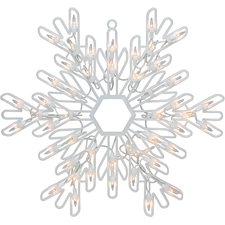Impact Innovations Christmas Lighted Window Decoration, Snowflake (94999D)