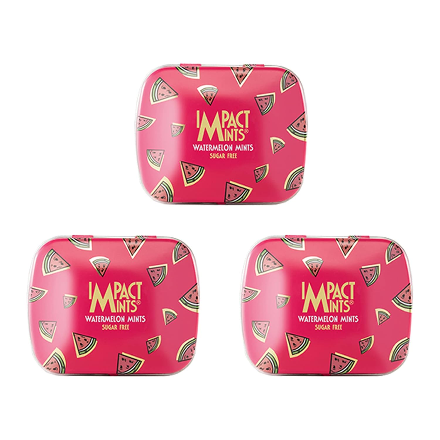 "IMPACTMINTS" Sugar Free Watermelon Flavour Mints Summer Edition (14g ...