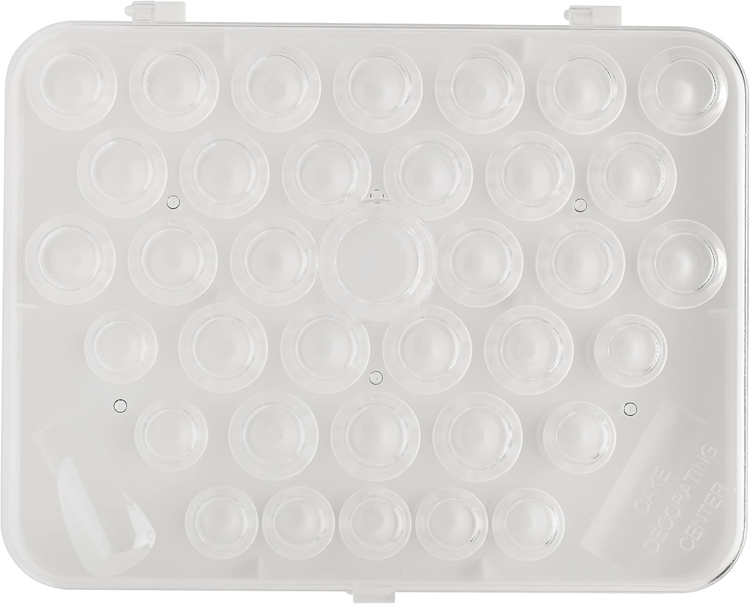 Amazon.com: Ateco Tube Storage Box, 37-Compartments for Larger ...
