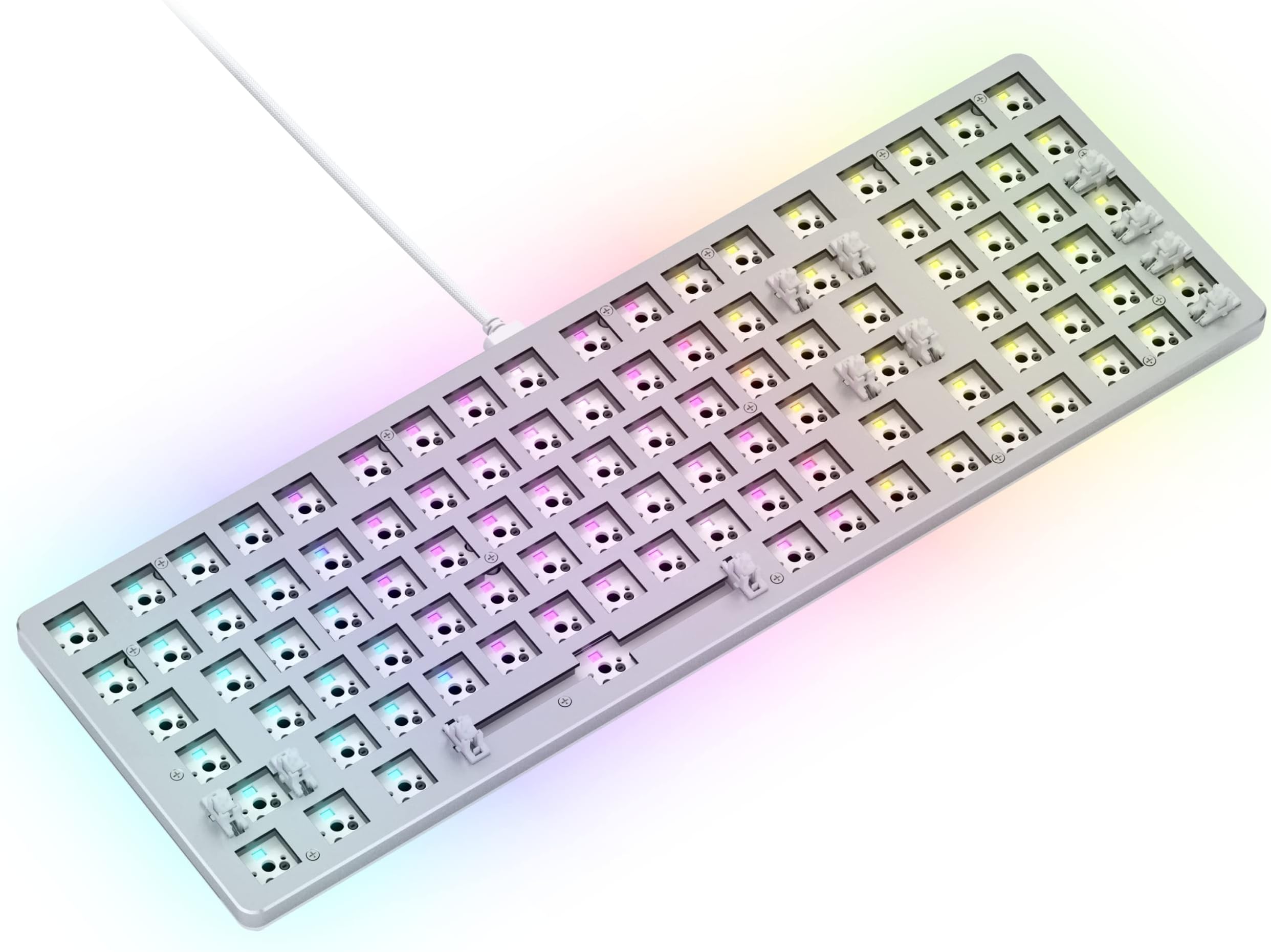Amazon.com: DROP Halo Clear Mechanical Keyboard Switches - Plate ...