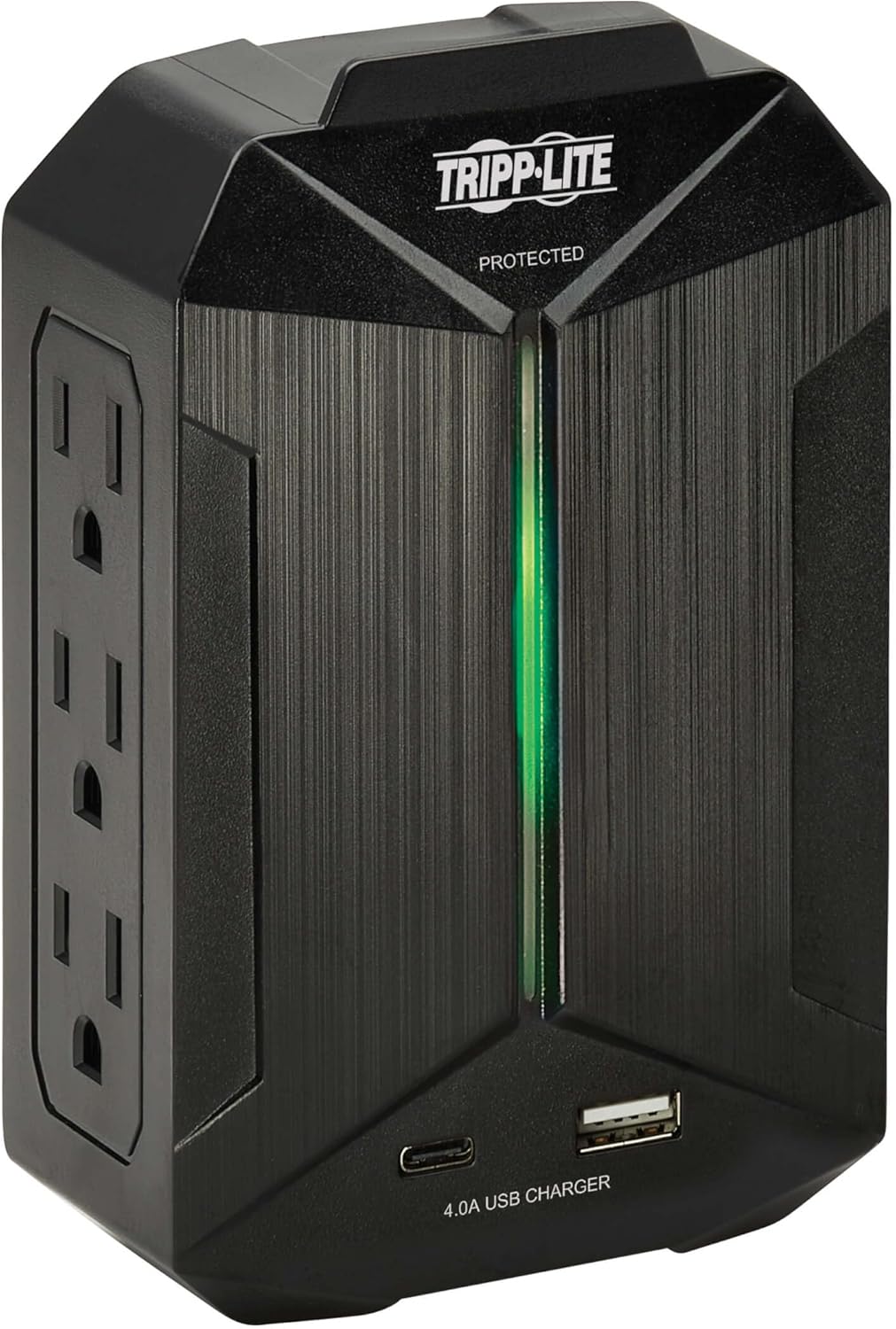 Amazon.com: Tripp Lite Surge Protector Power Strip 6-Outlets + 1 USB ...