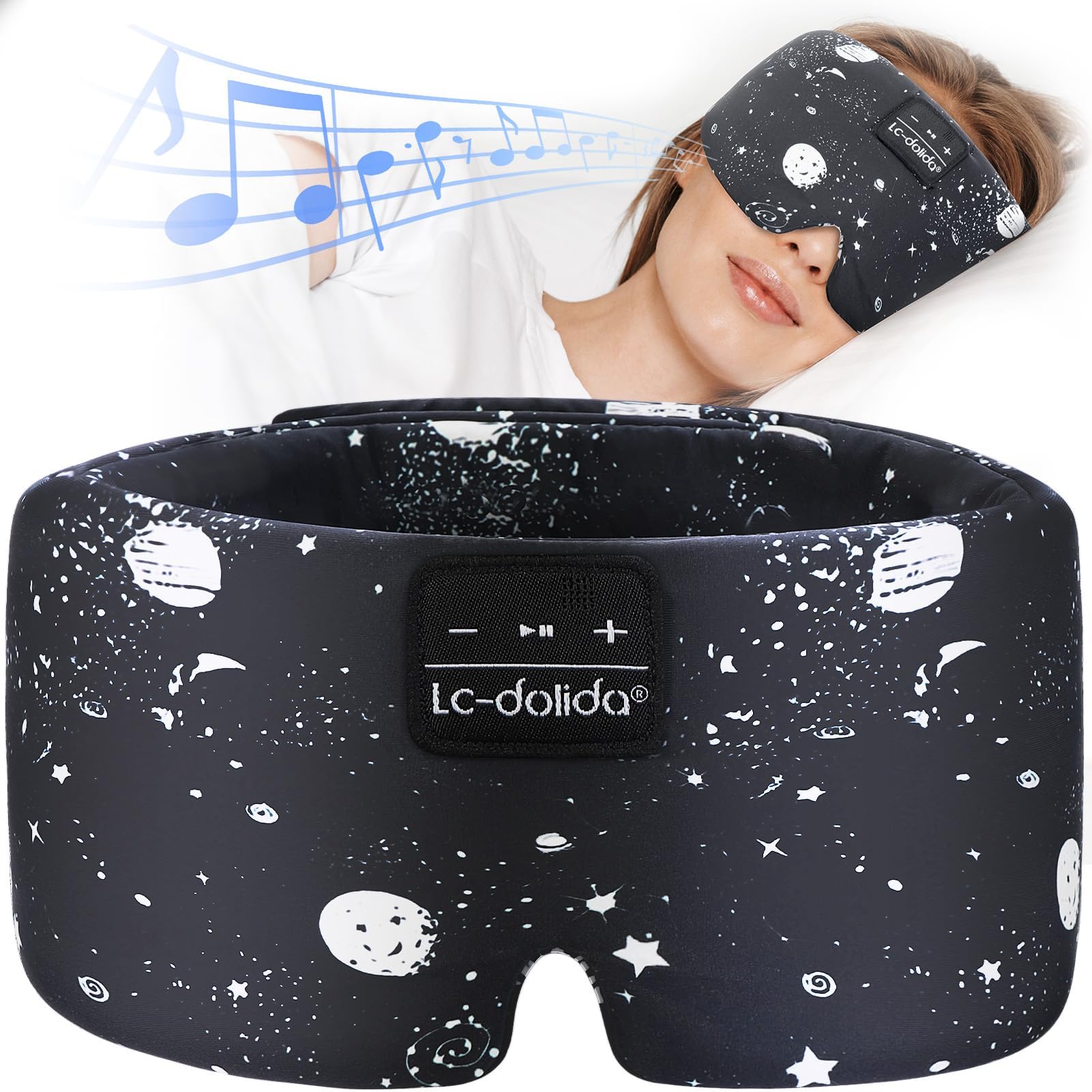 Amazon.com: Sure Sleep Mask, Sleep Mask with Bluetooth Headphones ...