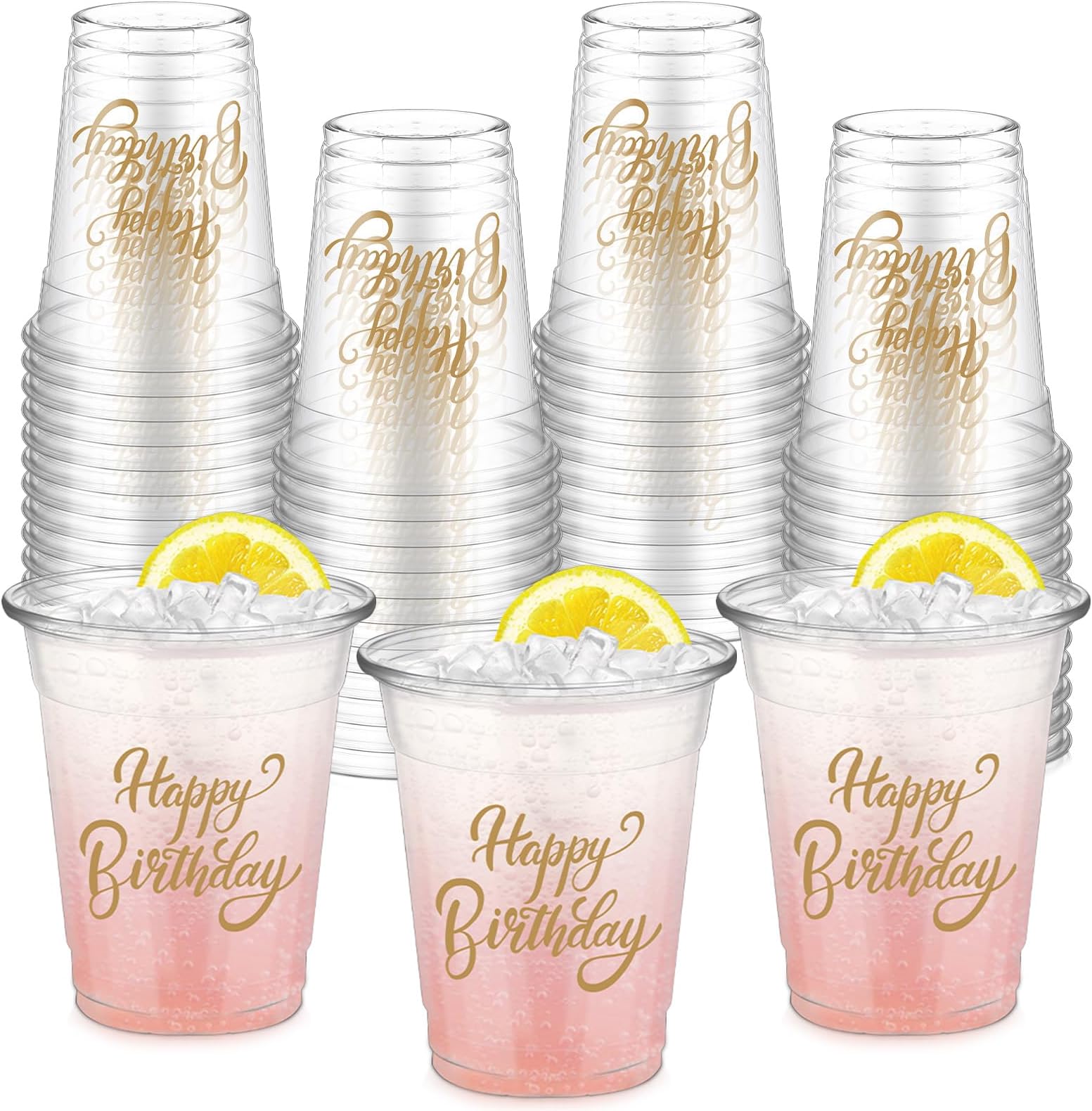 Amazon.com: FoldTier 60 Pcs Movie Night Cups with Lids and Paper Straws ...