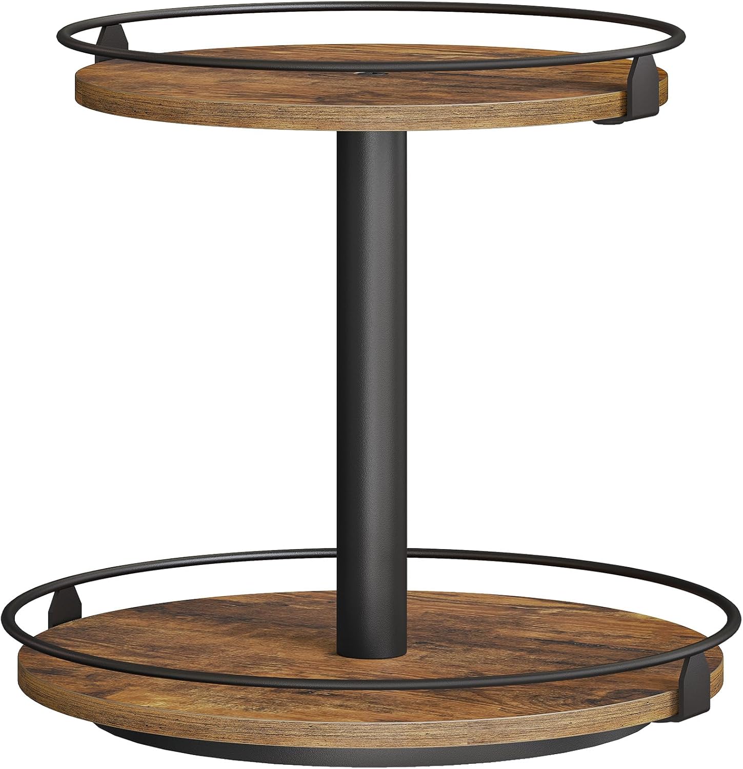 Amazon.com: YATINEY Lazy Susan, 2-Tier Rotating Spice Rack, Lazy Susan ...