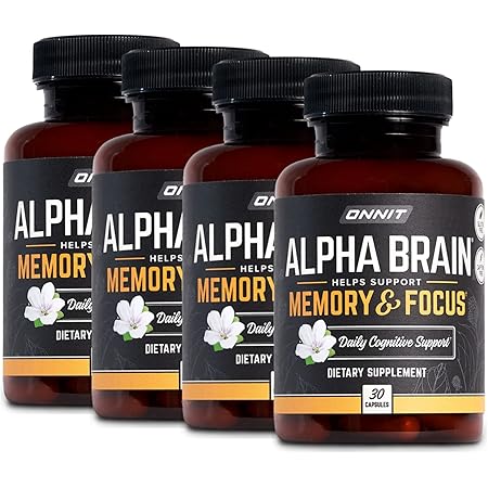 Amazon.com: ONNIT Alpha Brain Instant (30ct Box) - Premium Nootropic ...