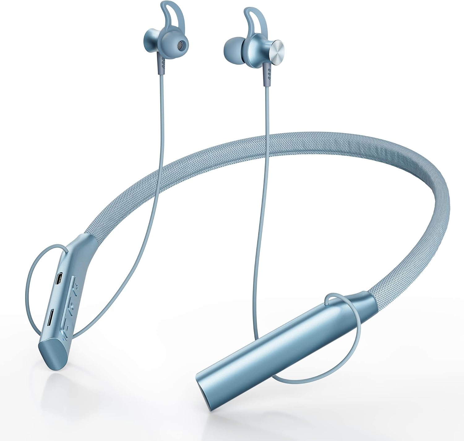 Amazon.com: JAKPAK Wireless Earbuds Neckband Bluetooth Headphones for ...