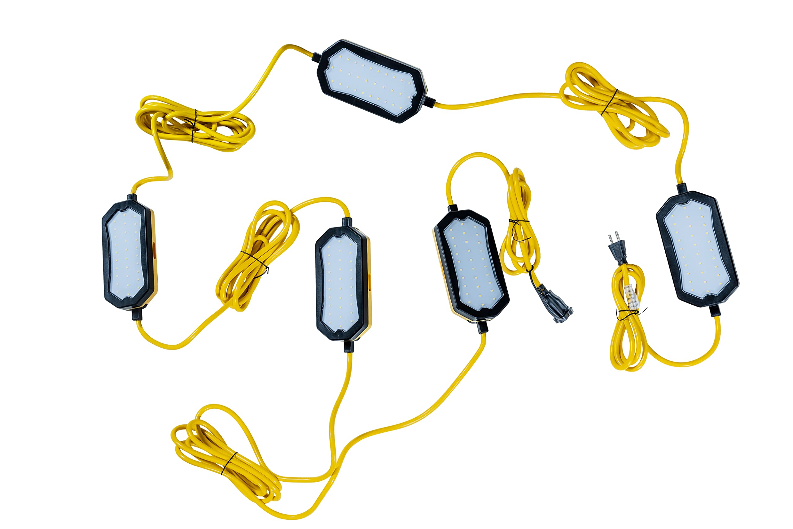 Southwire 16/3 SJTW 50ft LED String Light-X Uplight L5-20 Twist Lock ...