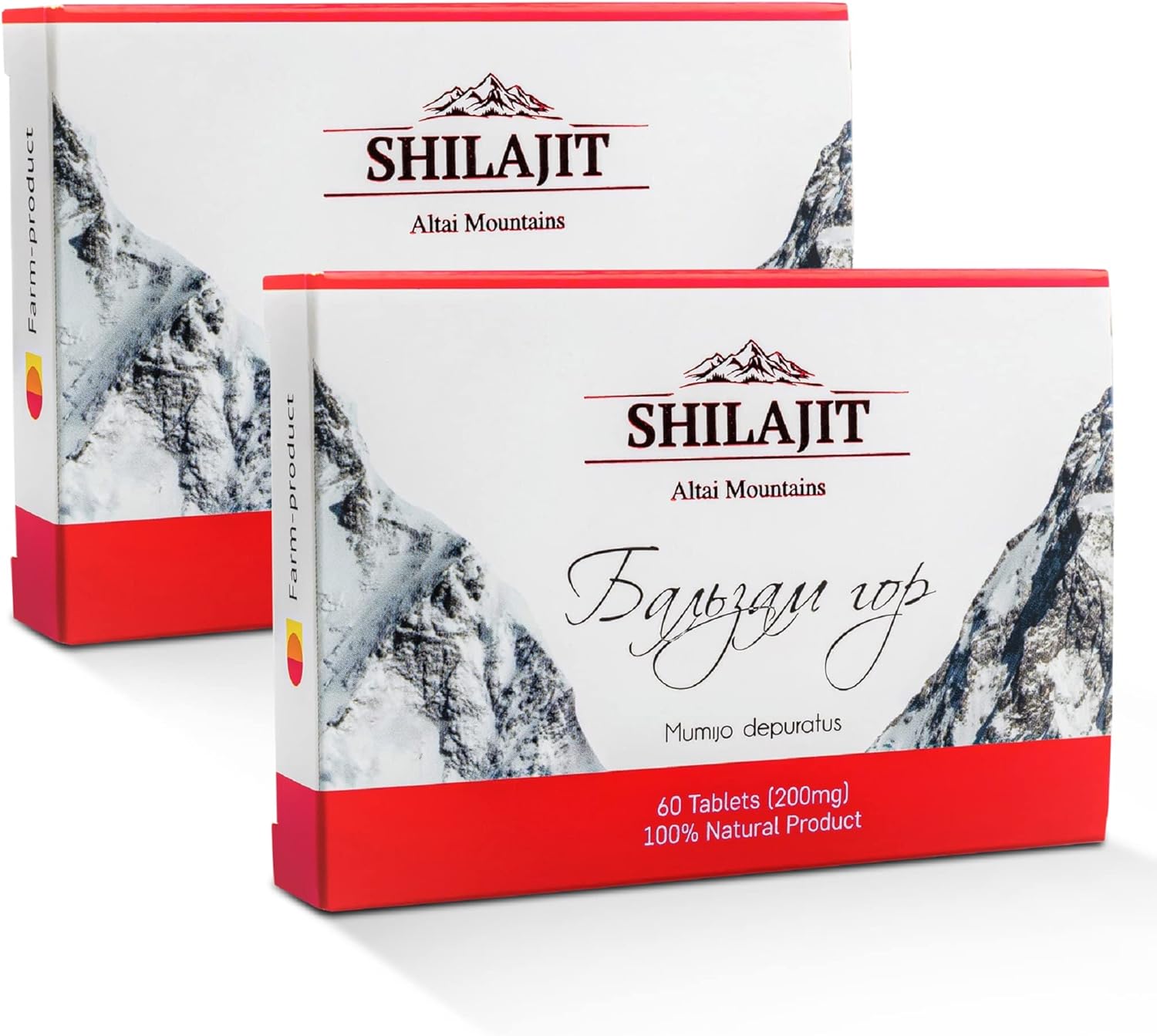 Amazon.com: Altai Shilajit 120 Tablets "Mountain Balsam" - Original ...