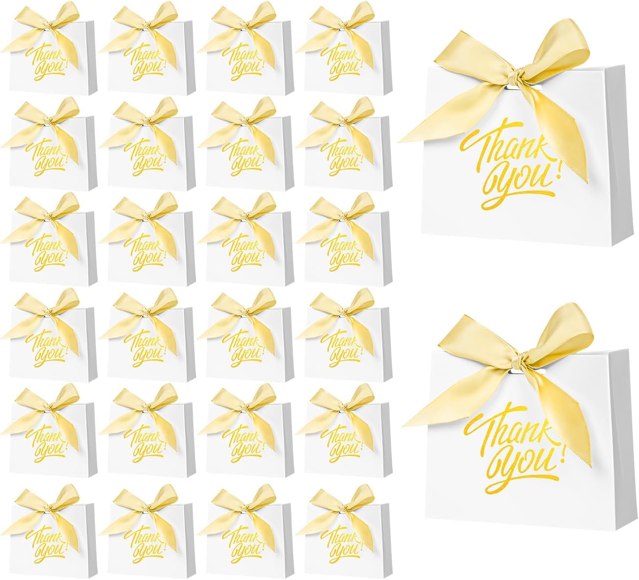 Amazon.com: DECHISY Small Gift Bags, 24 Pack Small Thank You Bags Party ...