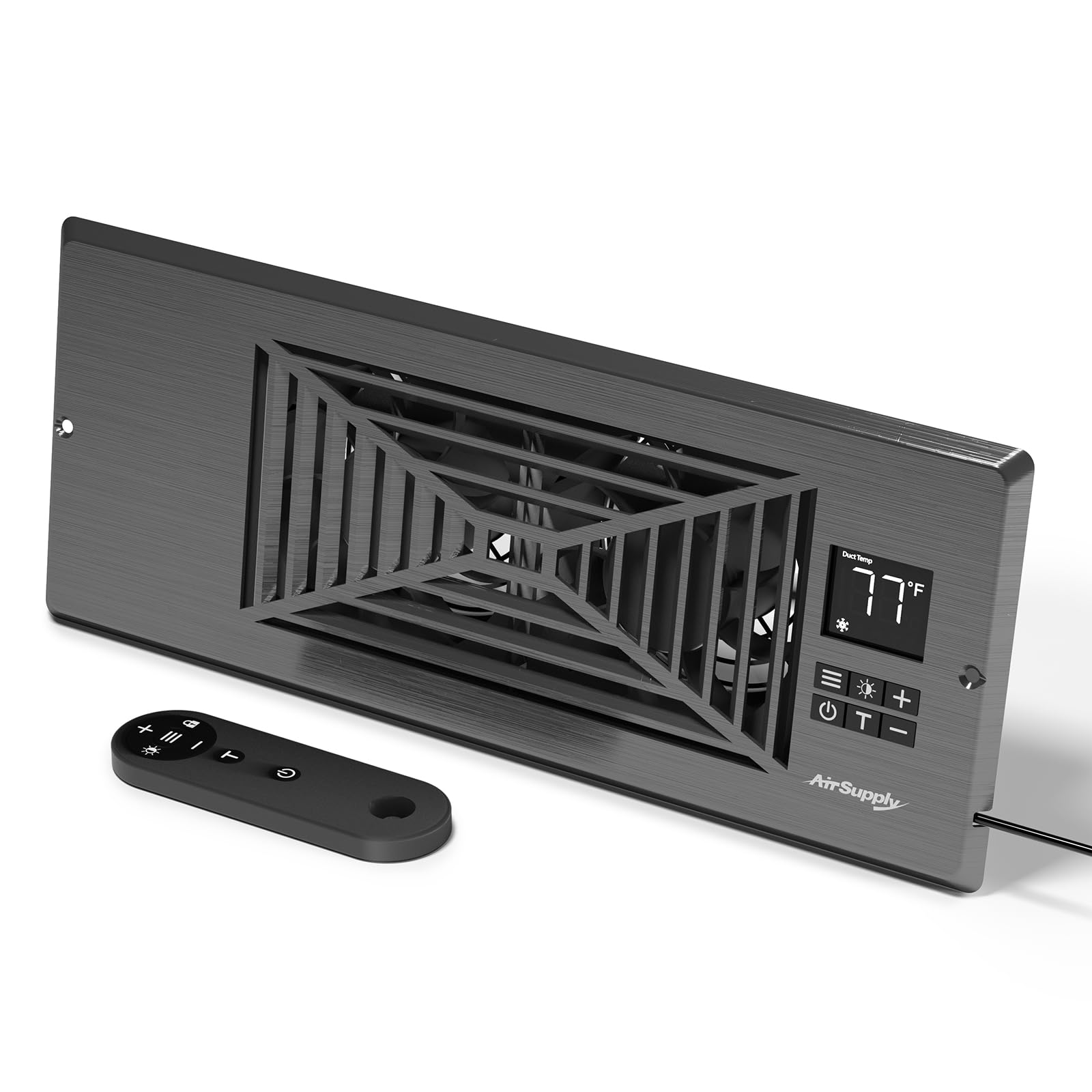 Amazon.com: TURBRO Register Booster Fan, Fits 4” x 12” Register Holes ...