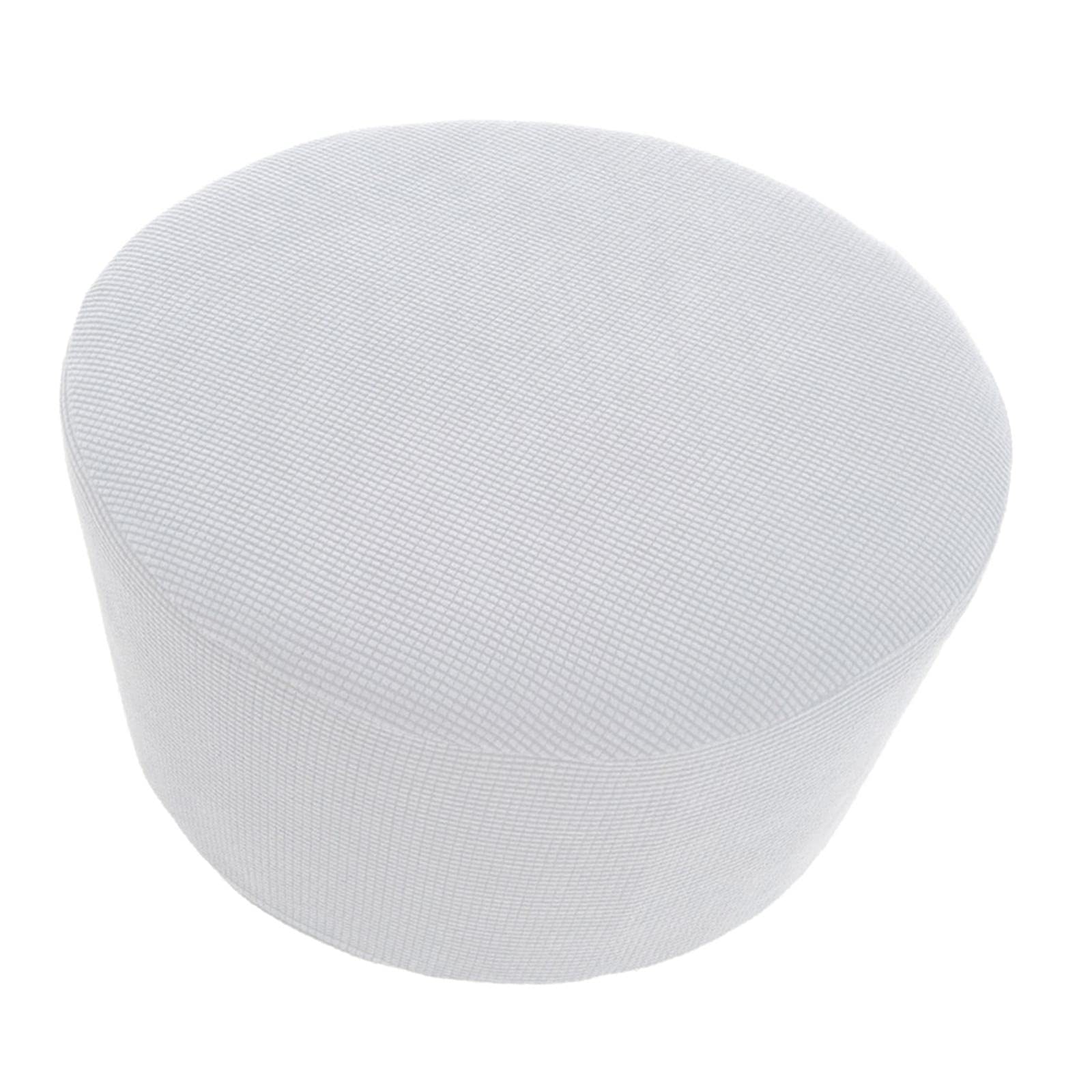 Amazon.com: Leefasy Stretch Round Foot Stool Slipcover with Elastic ...