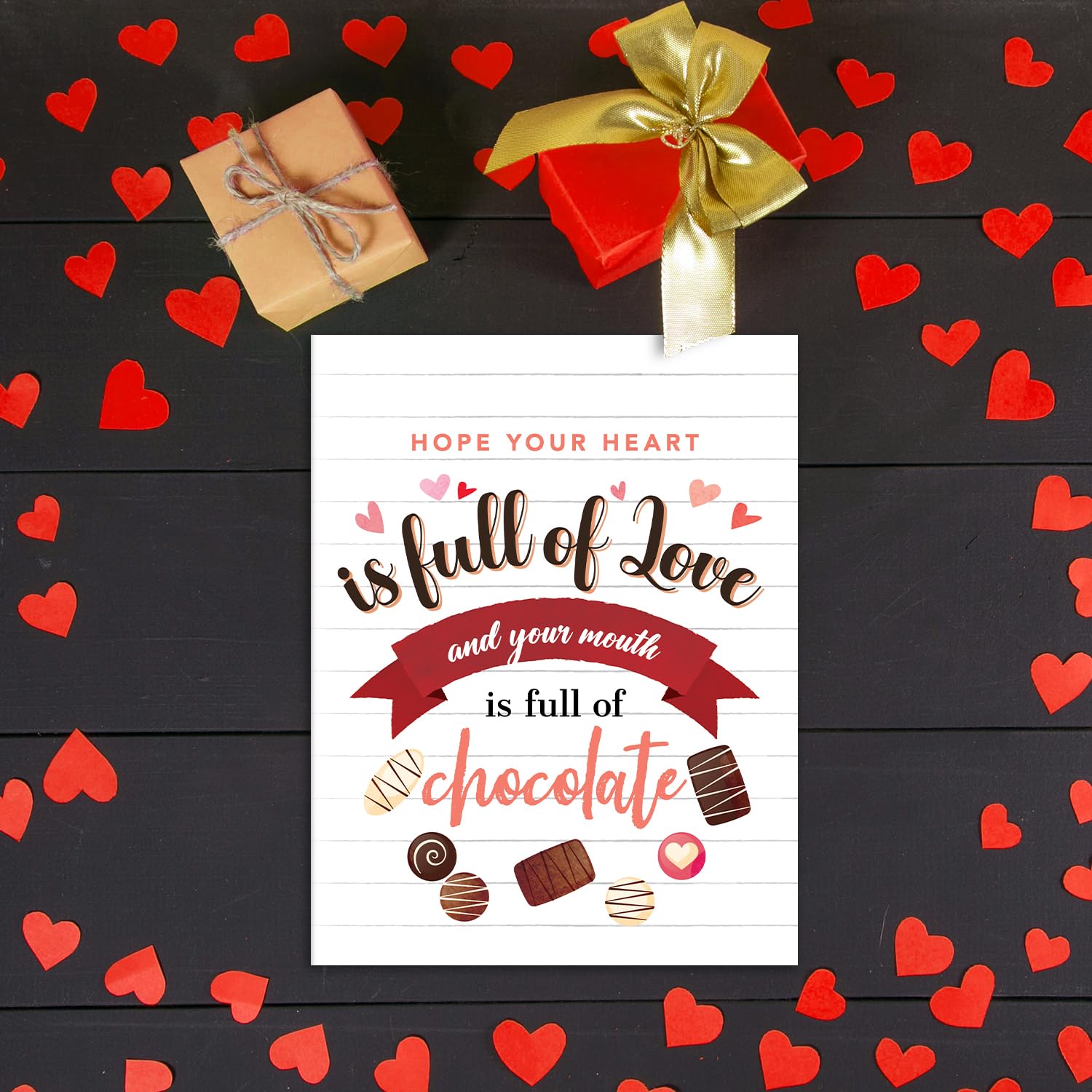 Snapklik.com : "Heart Full Of Love" Big Valentines Day Greeting Cards ...