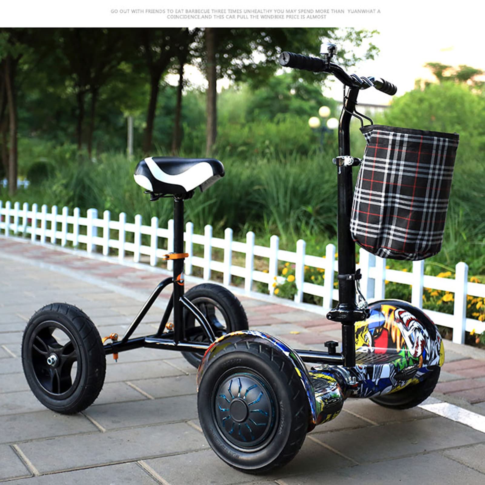 Go Kart Conversion Kit Hoverboard Accessories Attachment Cart ...