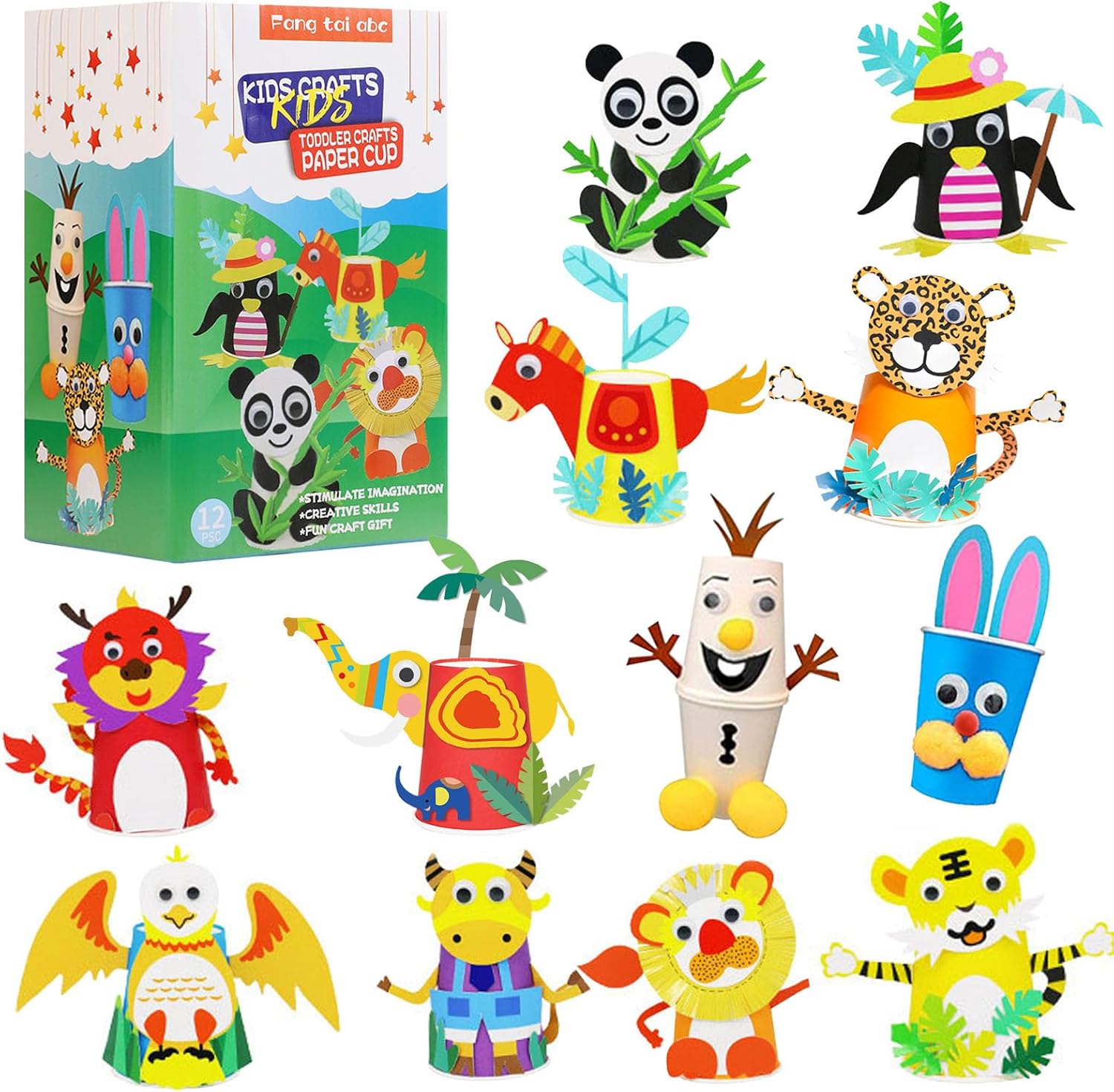 Amazon.com: fangtaiabc Arts and Crafts for Kids Ages 4-8 .Arts and ...