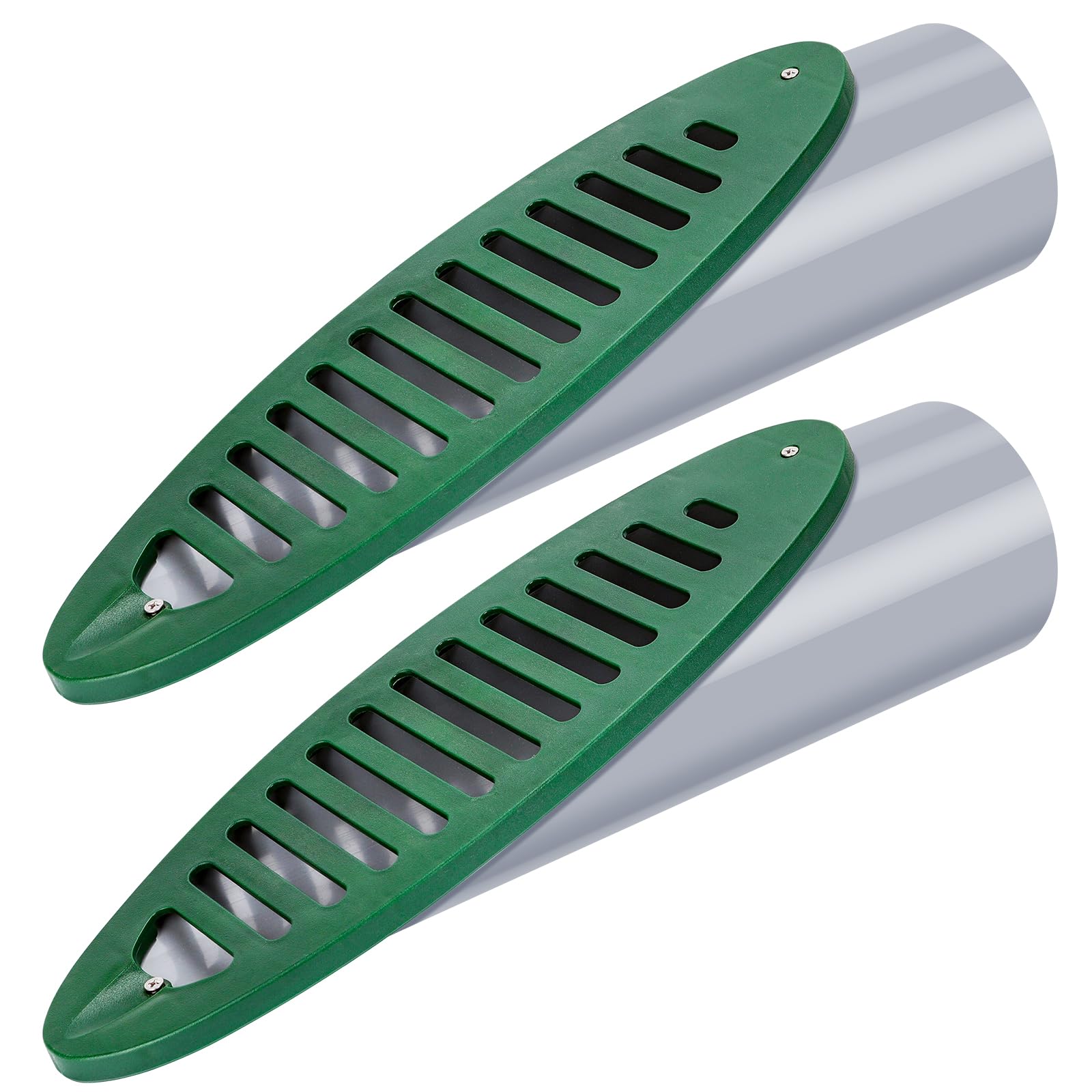 Amazon.com : 2 Pcs Green Angled Drainage Grate Yard Drain, Yard Drain ...