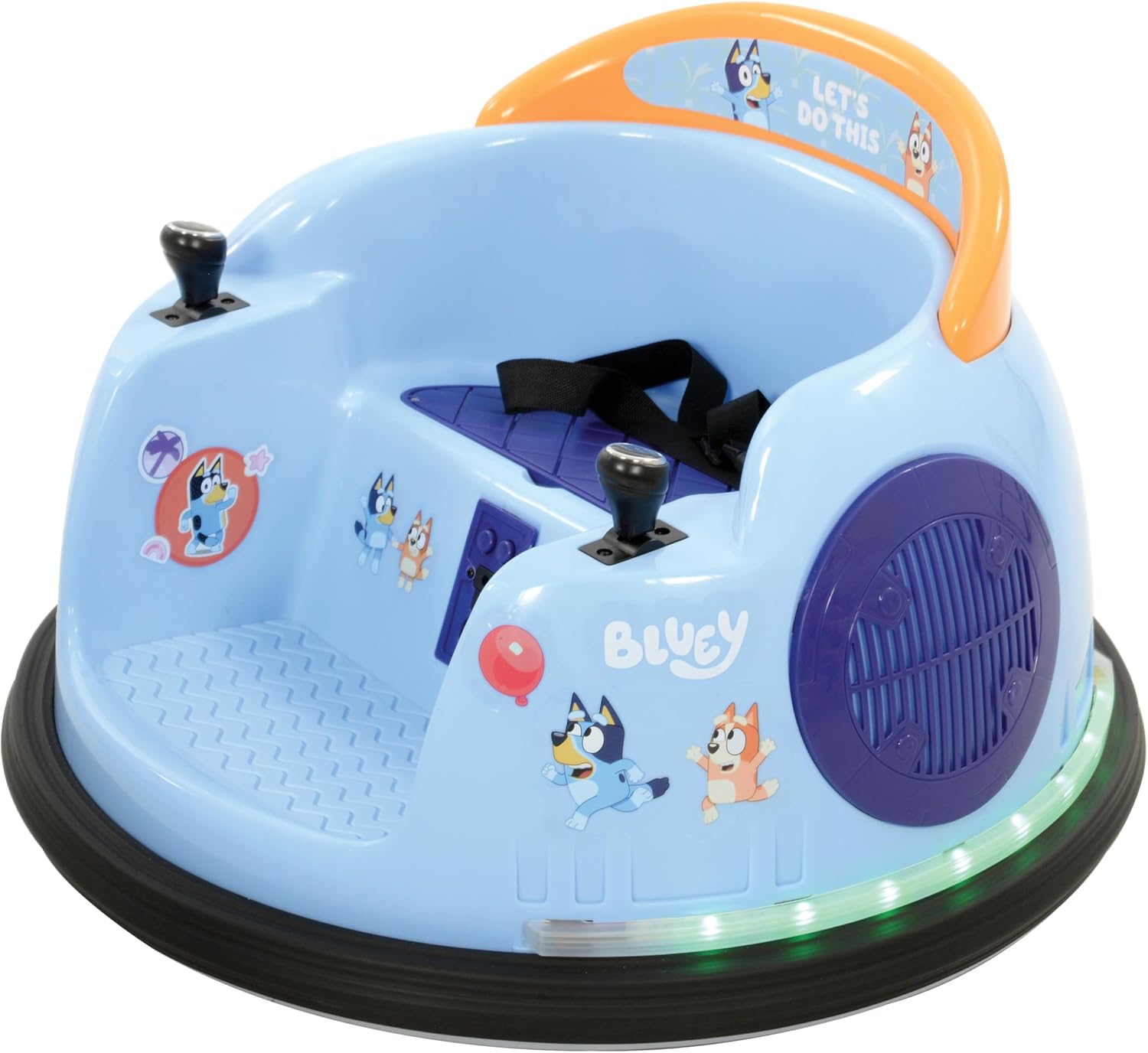 Bluey Kids Bumper Car - Official Licensed Kids Ride On Car - 6V ...