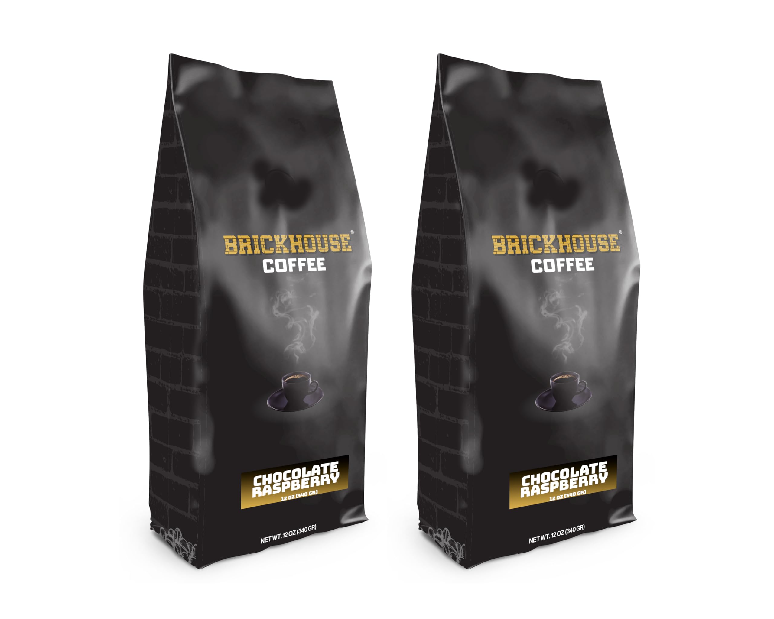 Amazon.com : Brickhouse Ground Coffee, Medium Roast, 2 bags, 12 oz each ...