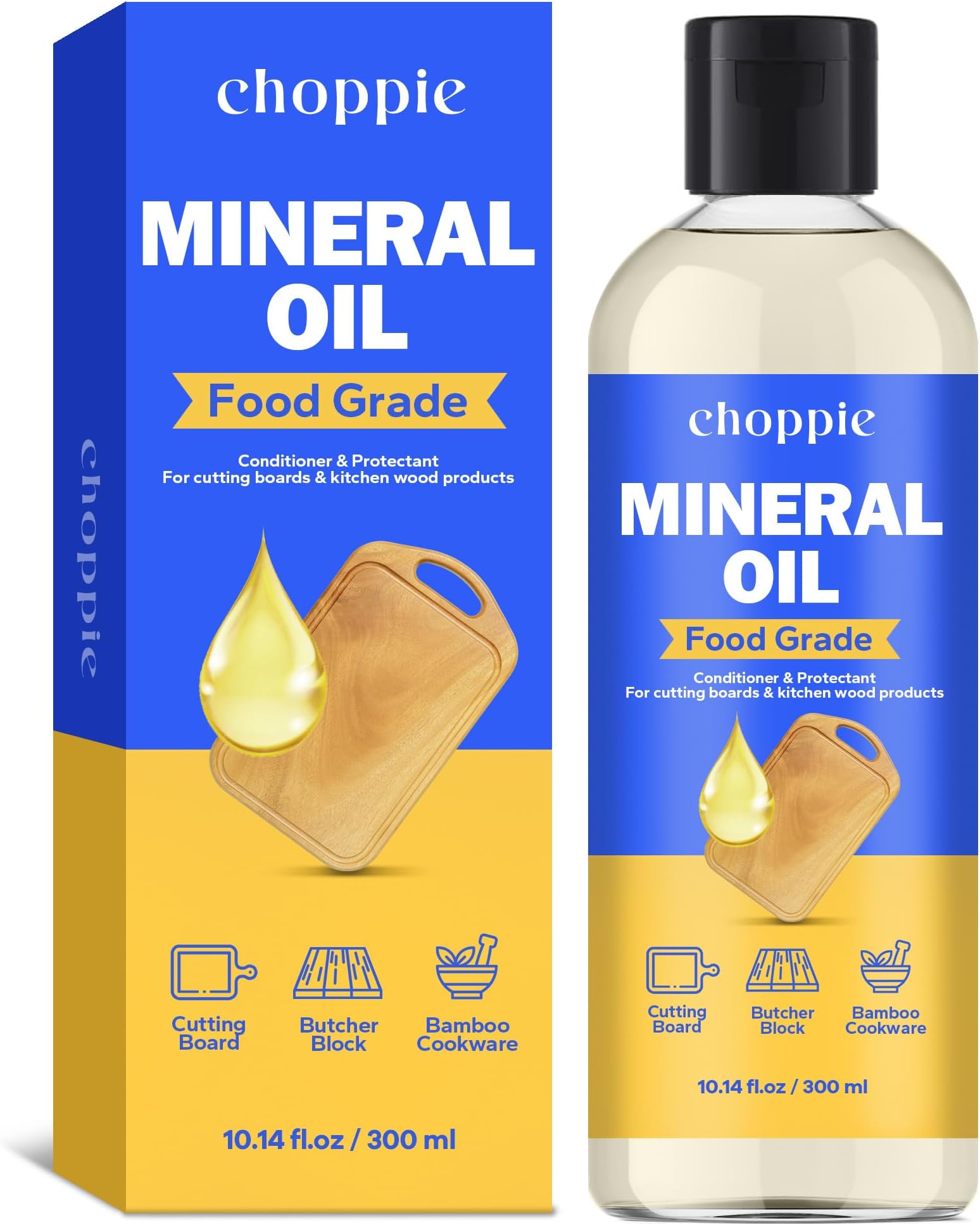 Amazon.com: Cutting Board Oil - Food Grade Mineral Oil for Wood Cutting ...