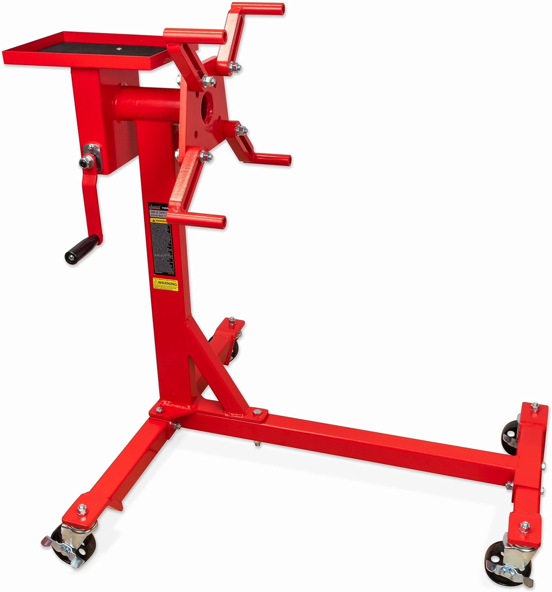 Amazon.com: Jackco 1000 lb. Capacity Rotating Engine Stand with Tool ...