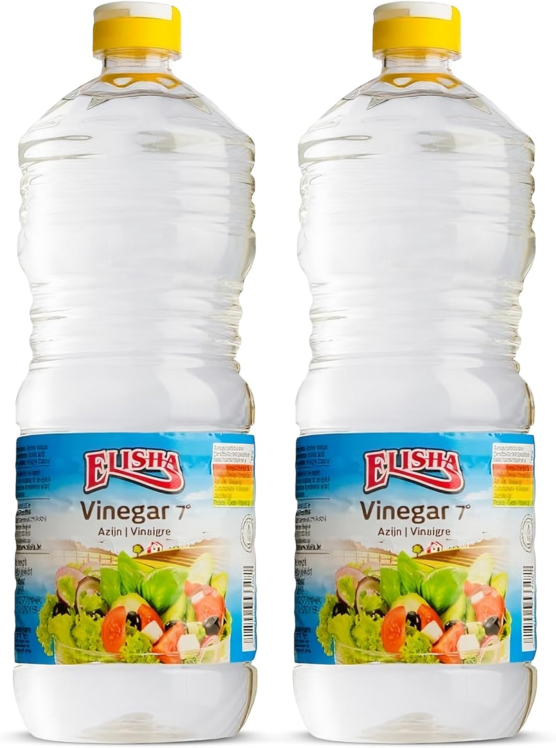 Elisha White Vinegar - 2 x 1L Multi-Purpose White Vinegar Condiment ...
