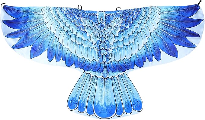 Amazon.com: LOGOFUN Halloween Bird-Wings-Parrot-Costume for Adults ...