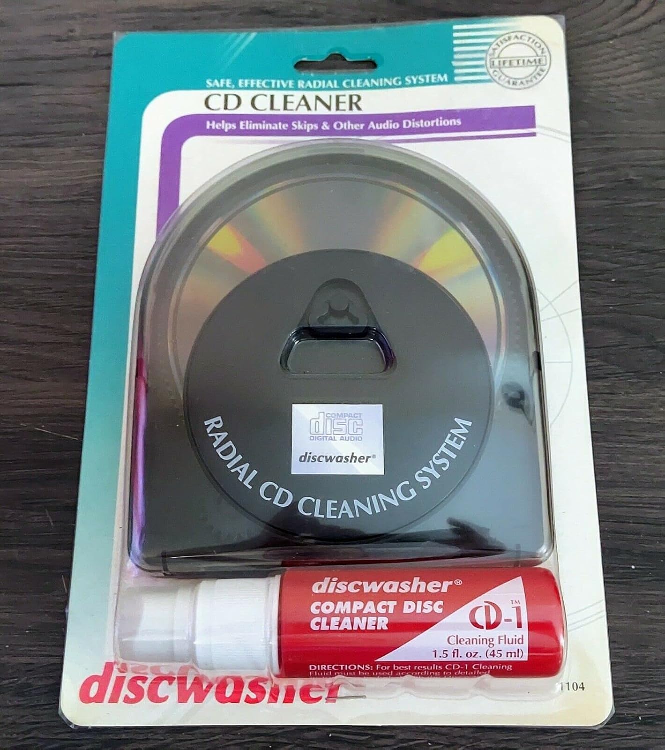 Amazon.com: DISCWASHER 1104A CD Radial Cleaning System : Electronics
